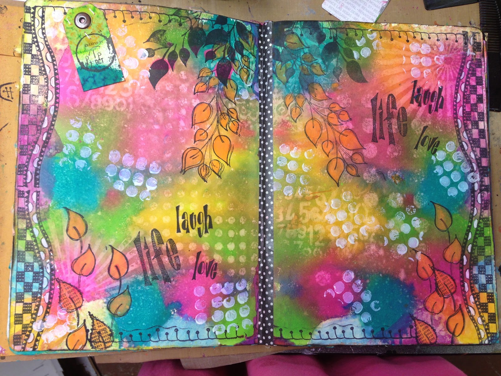 Inky Obsessions : My FAVORITE Art Journal -- Dylusions!