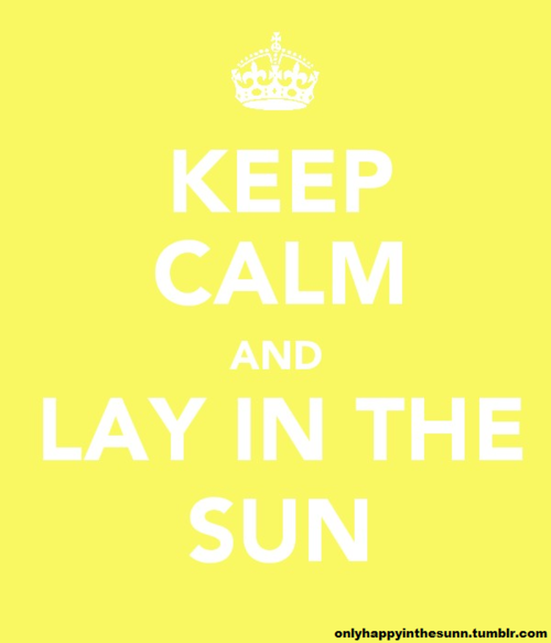 keep calm & carry on