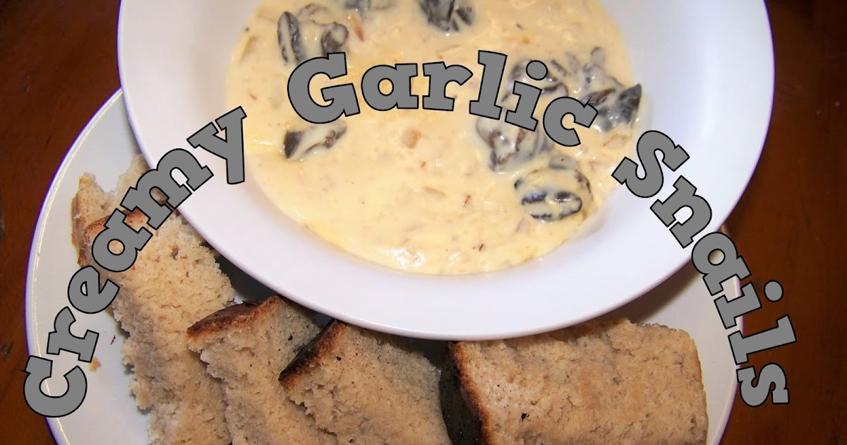 A Pretty Talent Blog: Making Creamy Garlic Snails
