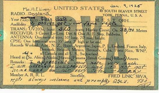 All Things Wireless & Letterpress: QSL Cards