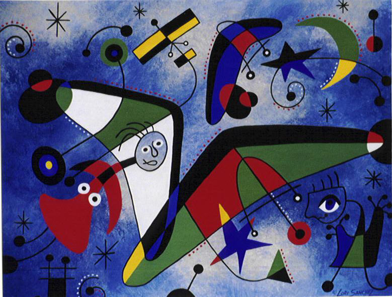 The Art Studio at Cooper Dual Language Academy: Joan Miro's Shapes and ...