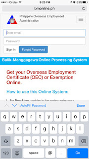 How to get an OEC online
