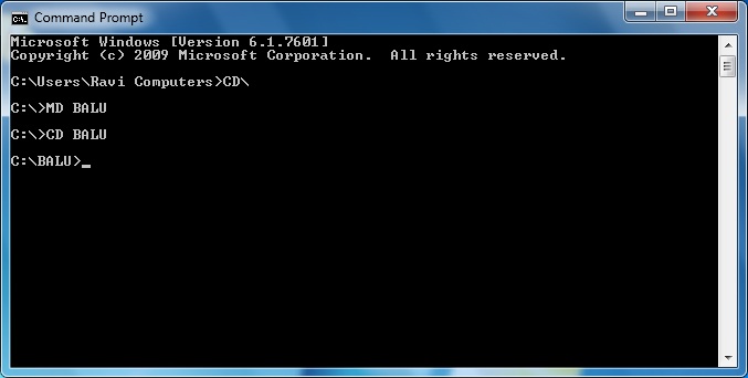 Command Prompt | MS DOS Lesson 3 | Internal Commands ~ Technology