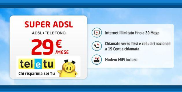 ADSL a soli 29,00 € al mese | Un partner del gruppo Vodafone lancia l ...
