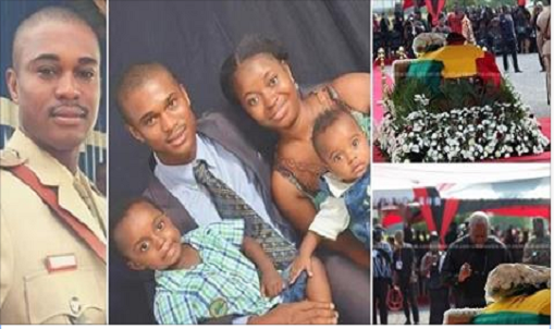 Captain Mahama Burial: Here are first photos from his funeral service ...