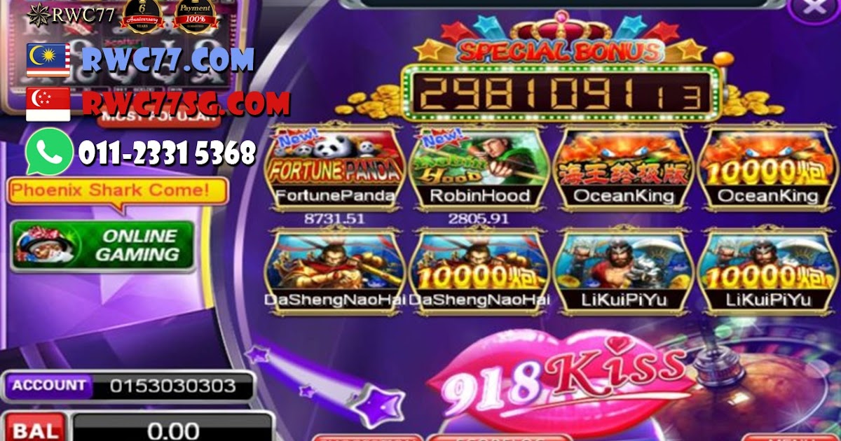 918Kiss Malaysia and Singapore