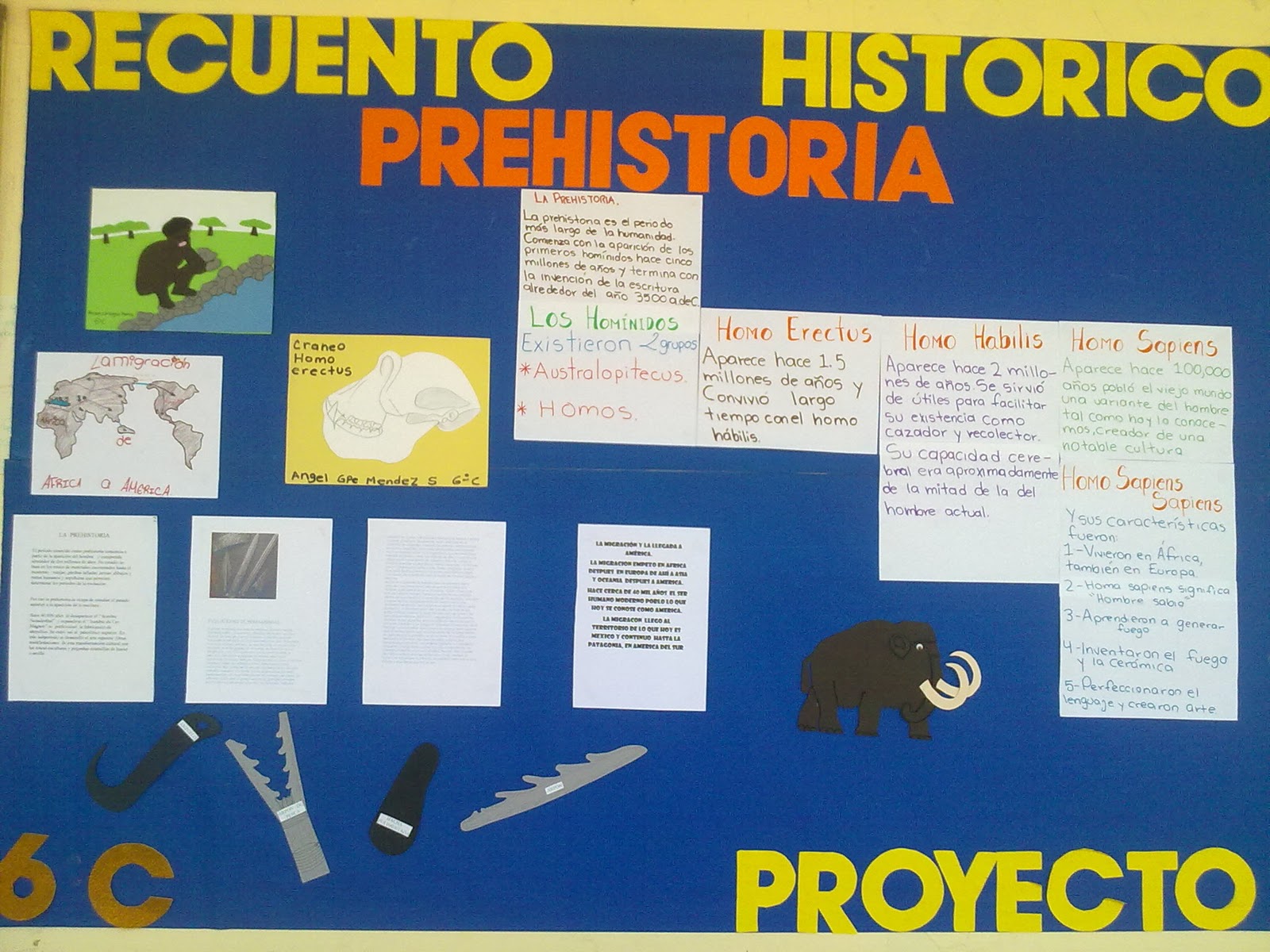 BIBLIOTECA MEXICO MAT.: proyecto 1 primer bloque "El recuento historico"