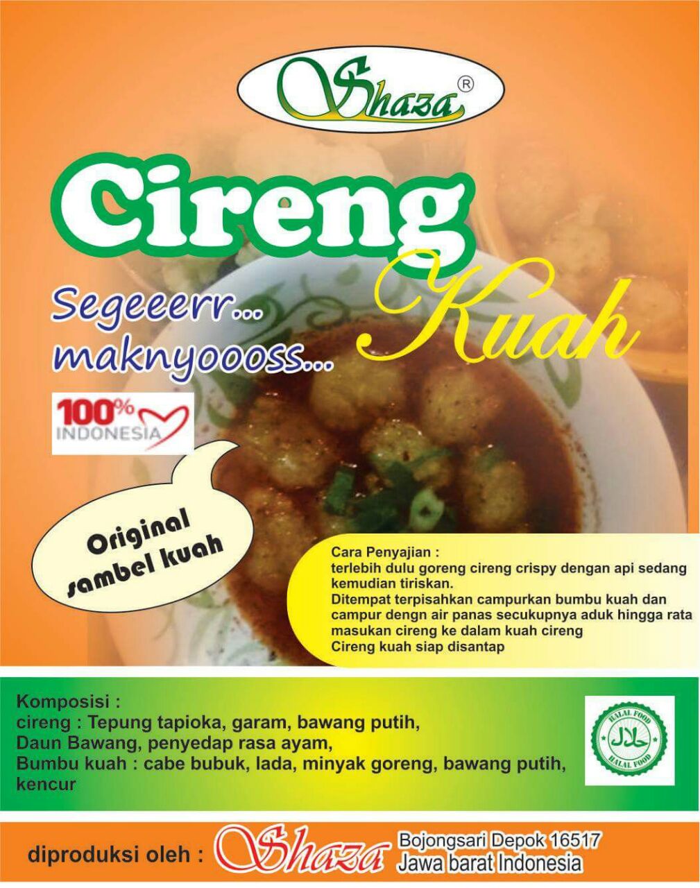 Distributor Shaza Food Sukabumi