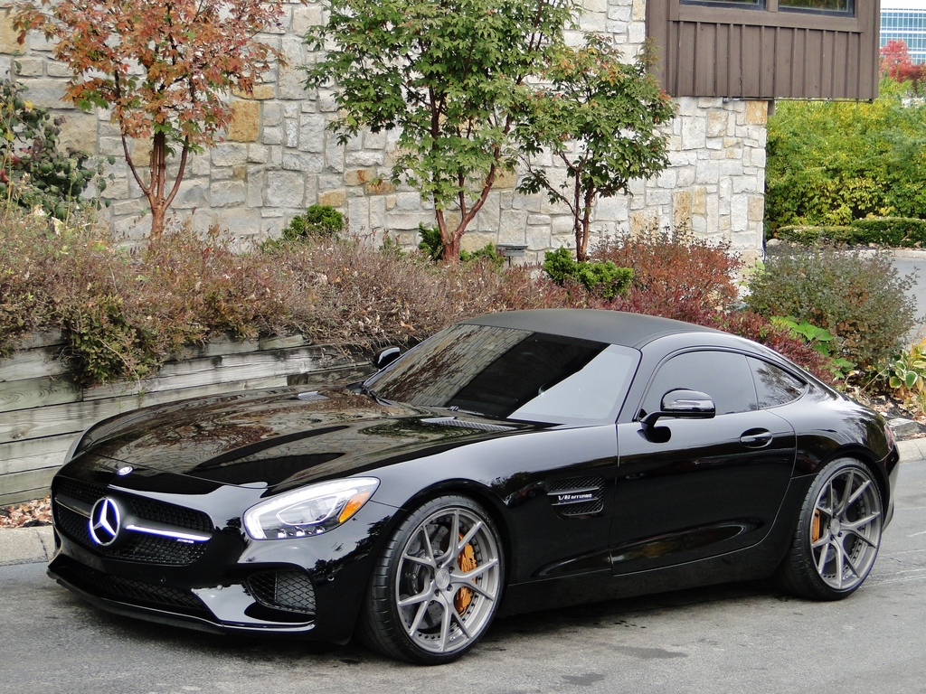Mercedes-Benz AMG GTS on Velos Wheels | BENZTUNING