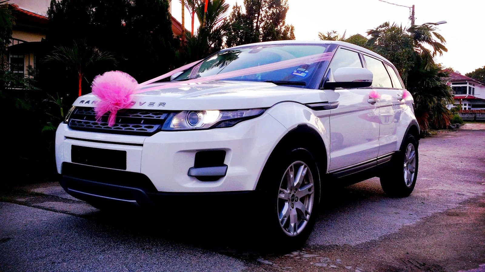 RedOrca Malaysia Wedding and Event Car Rental: Range Rover Evoque with ...