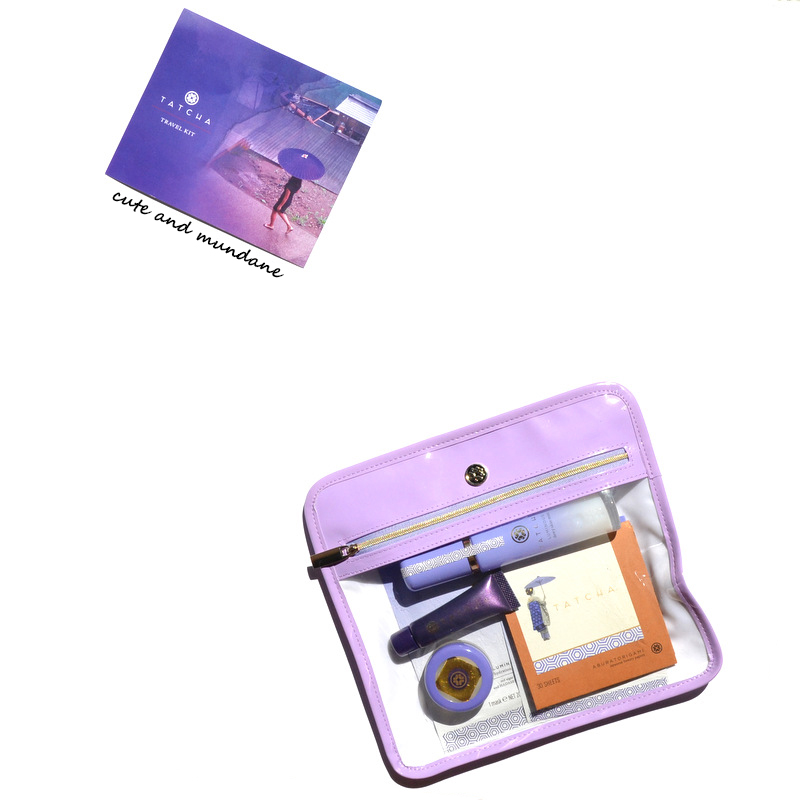 Cute and Mundane: TATCHA Jet Set Travel Kit review + photos