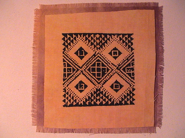 Textile Butterfly: Printing with new blocks from "Colouricious".