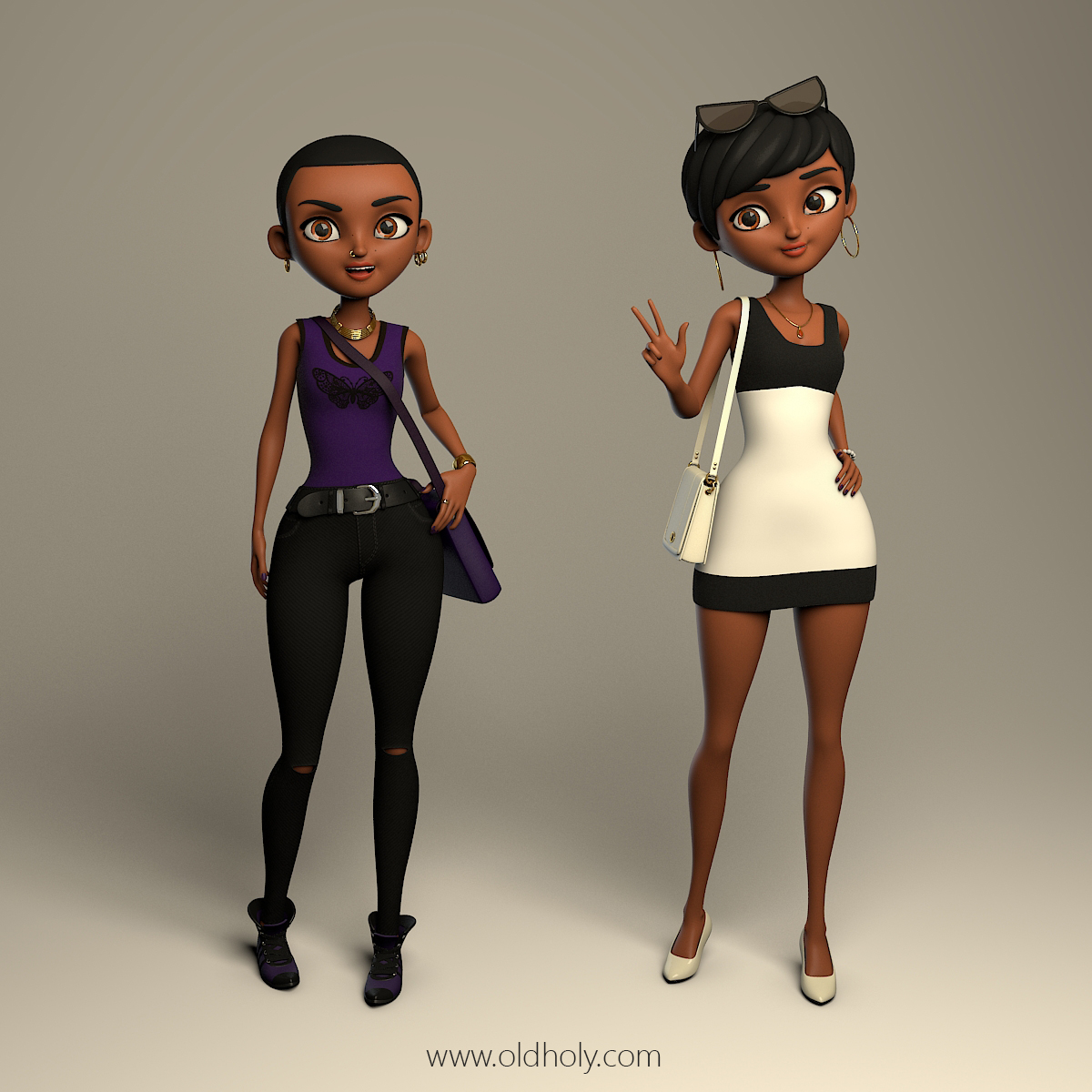 Art of Oldrich Holy: Models