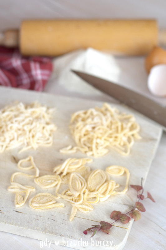 Gdy w brzuchu burczy... : Makaron domowy