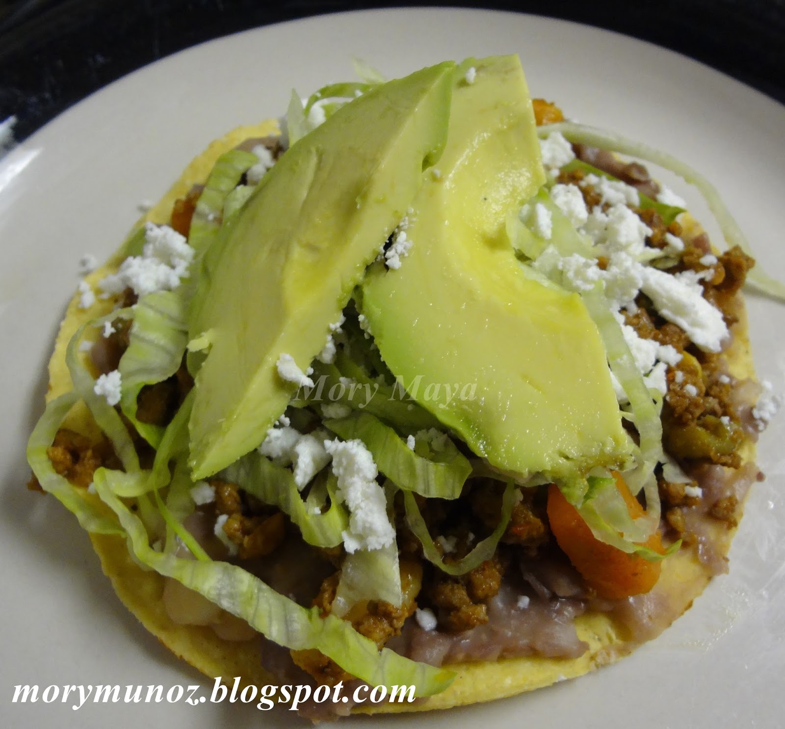 Recetas de cocina con Mory: Como hacer tostadas de picadillo, receta