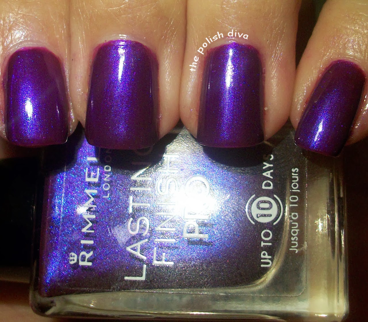The Polish Diva: Rimmel Lasting Finish Pro Violet Metal