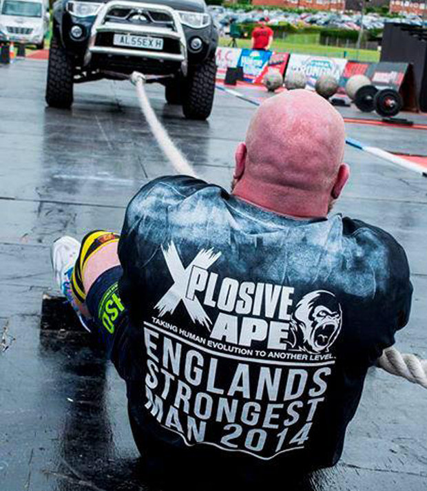 England's strongest man 2017 competition report and results