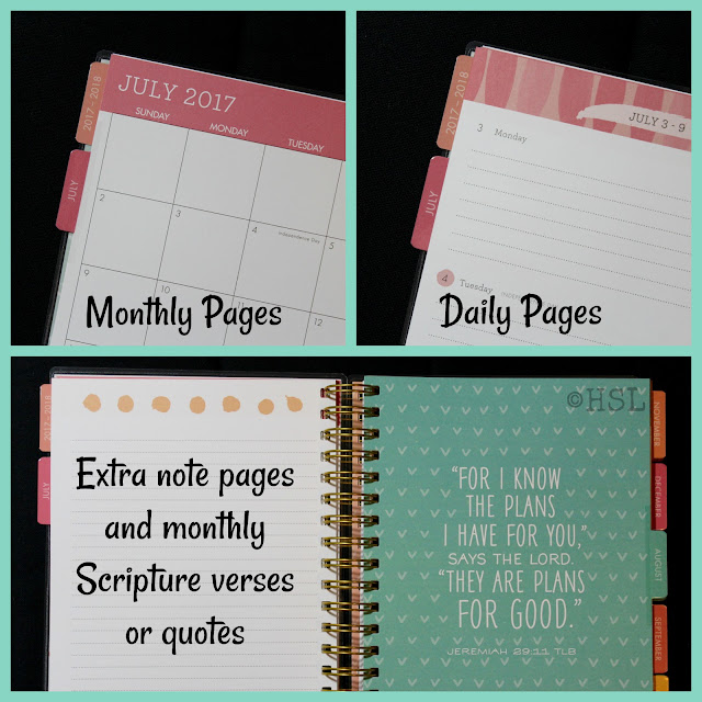 Home Sweet Life: 2018 DaySpring Agenda Planner ...and why I chose it!