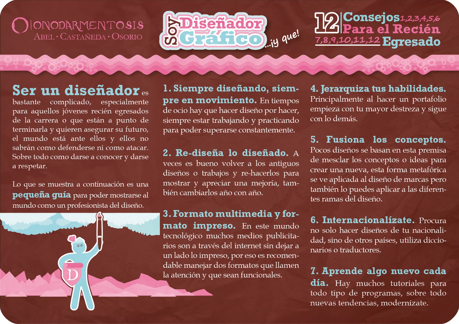 ONODARMENTOSIS: 12 consejos para el recién egresado