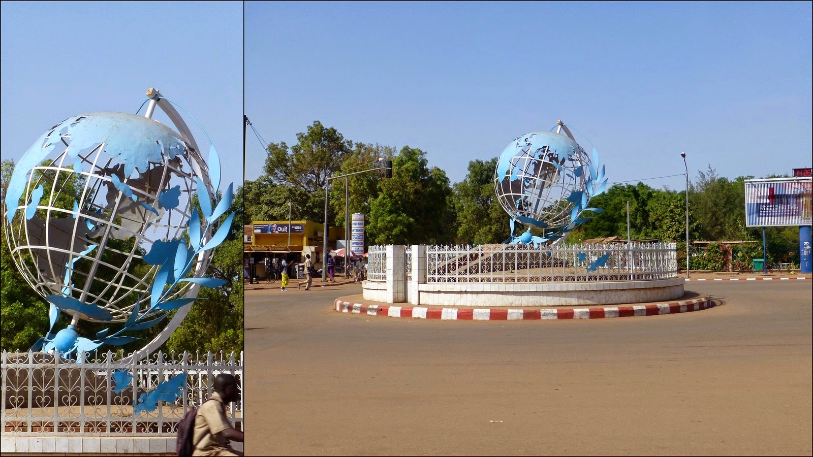 Ouaga Pascal et moi, l'aventure africaine continue...: Ronds points ...