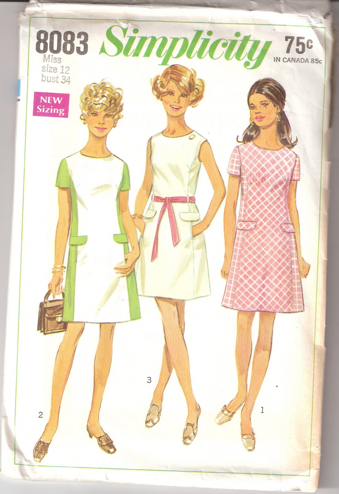 The Knack...And How To Get It: Vintage '60s Fashion Patterns!