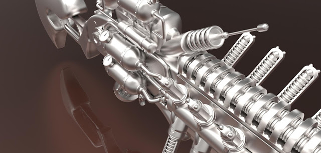 WETA-style Futuristic Ray Gun