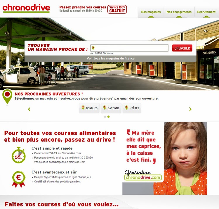 Logofan: Chronodrive en toute discrétion
