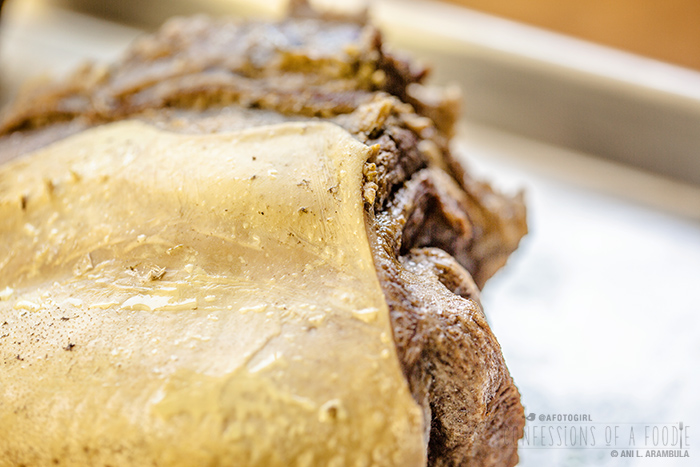 How to cook beef tongue, Part 1: Chile Colorado Lengua Tortas