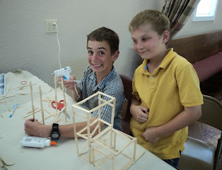 the Plain Professors: Popsicle Stick Math Art