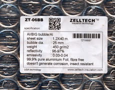 ZELLTECH INSULATION: ZELLTECH