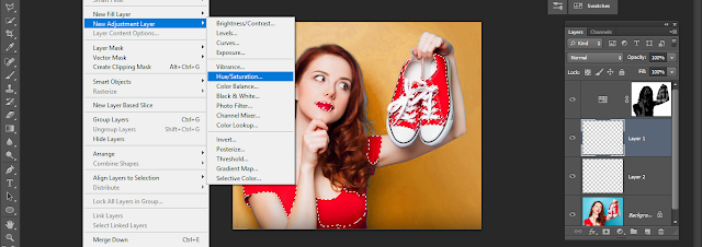 How to select and change color using color range tool - Photoshop Photo ...