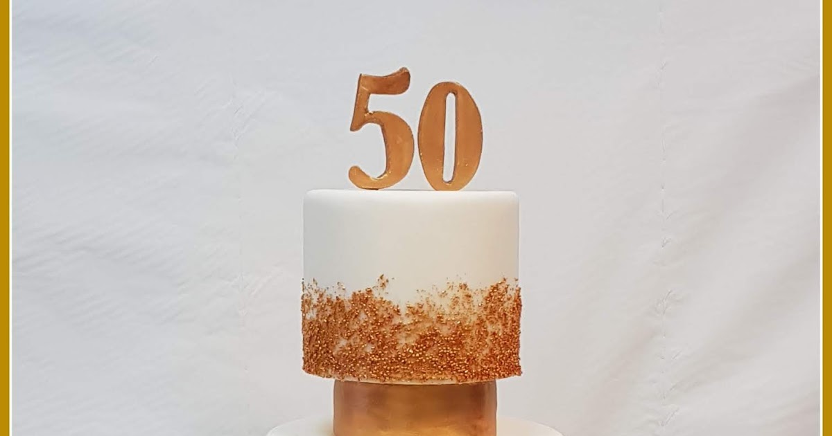 SLADKE UMETNINE: Torta za 50 let