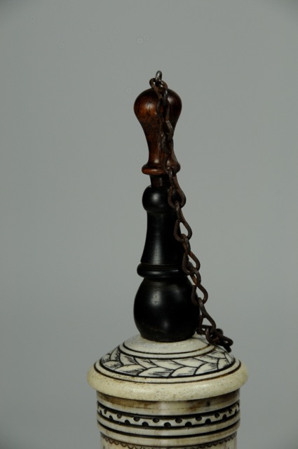 Contemporary Makers: European Powder Flask by Steve Vance for Ron Scott