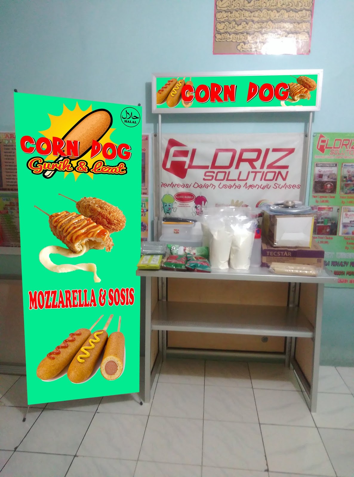 WARALABA USAHA CORN DOG MOZZARELLA