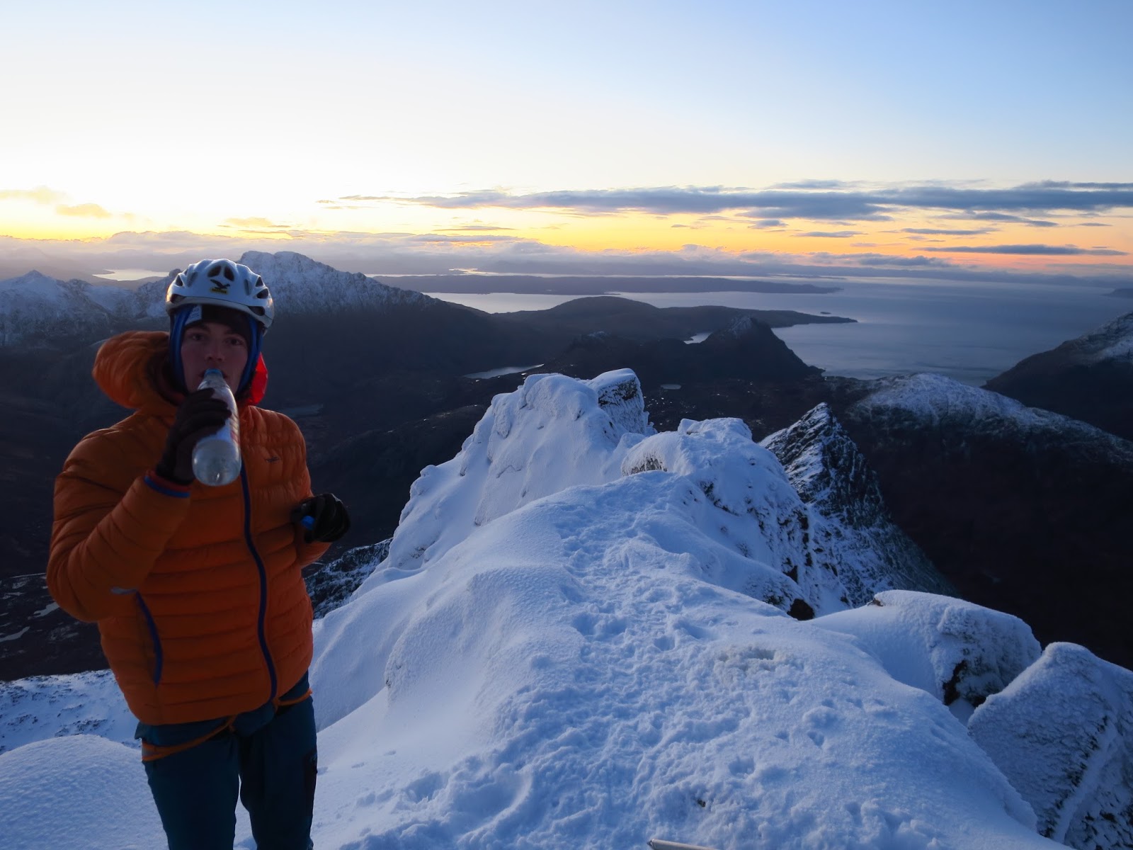 A Fast Winter Cuillin Ridge Traverse
