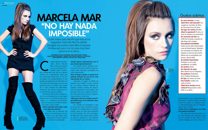 Interview Brief: Magazine interview layouts.