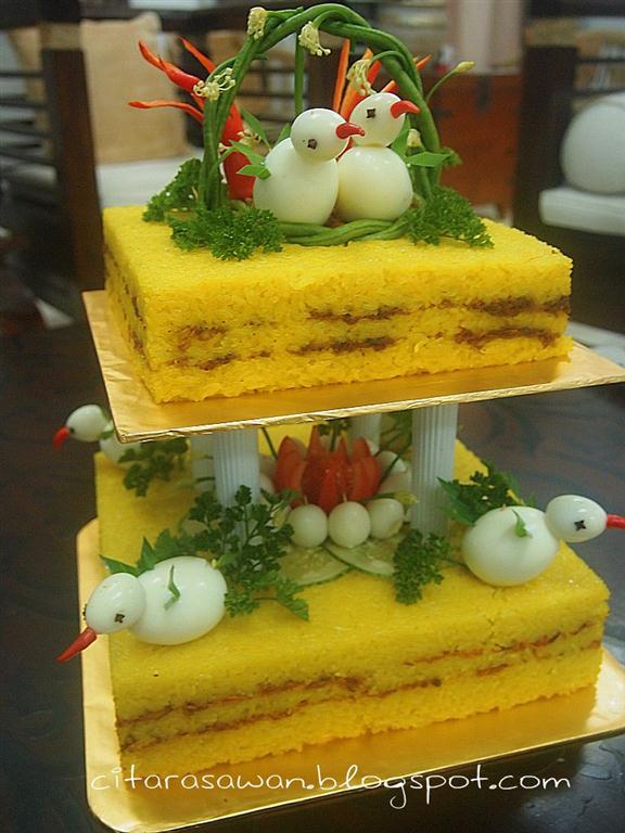 Tempahan Pulut Kuning Bertingkat ~ Must Read!