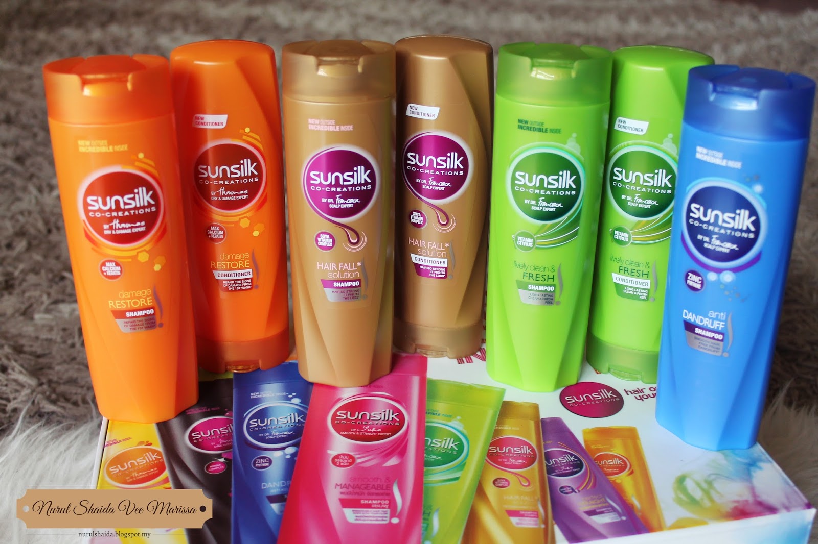 Sunsilk Launch Party: Refreshed Hair Care Line | Nurul Shaida Vee ...