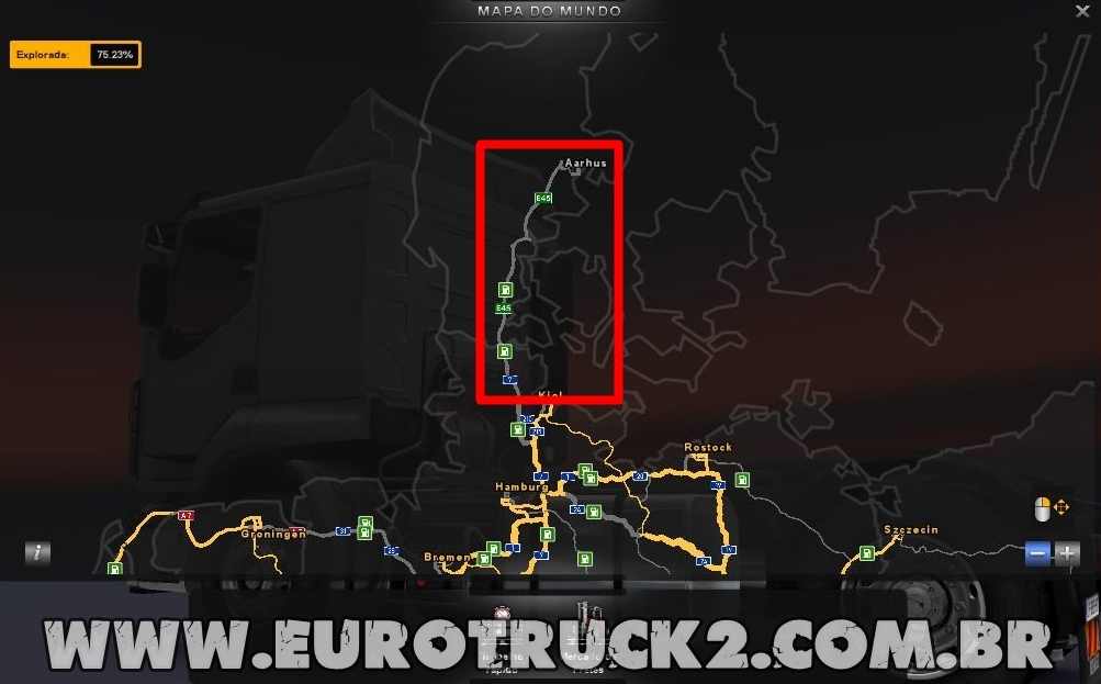 Euro Truck Simulator 2: Mapa - Euro truck simulator 2 Eu Map V.1.1 By ...