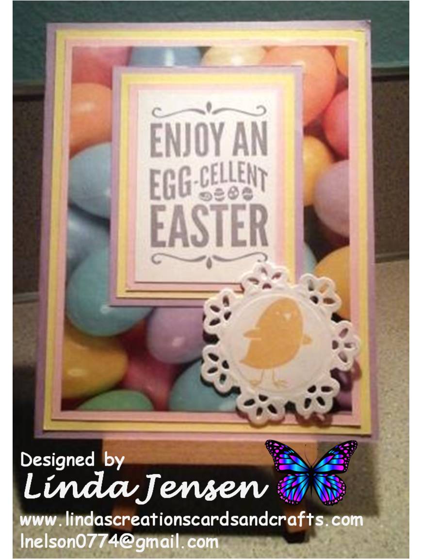 Linda's Creations Cards & Crafts: Egg-cellent Easter