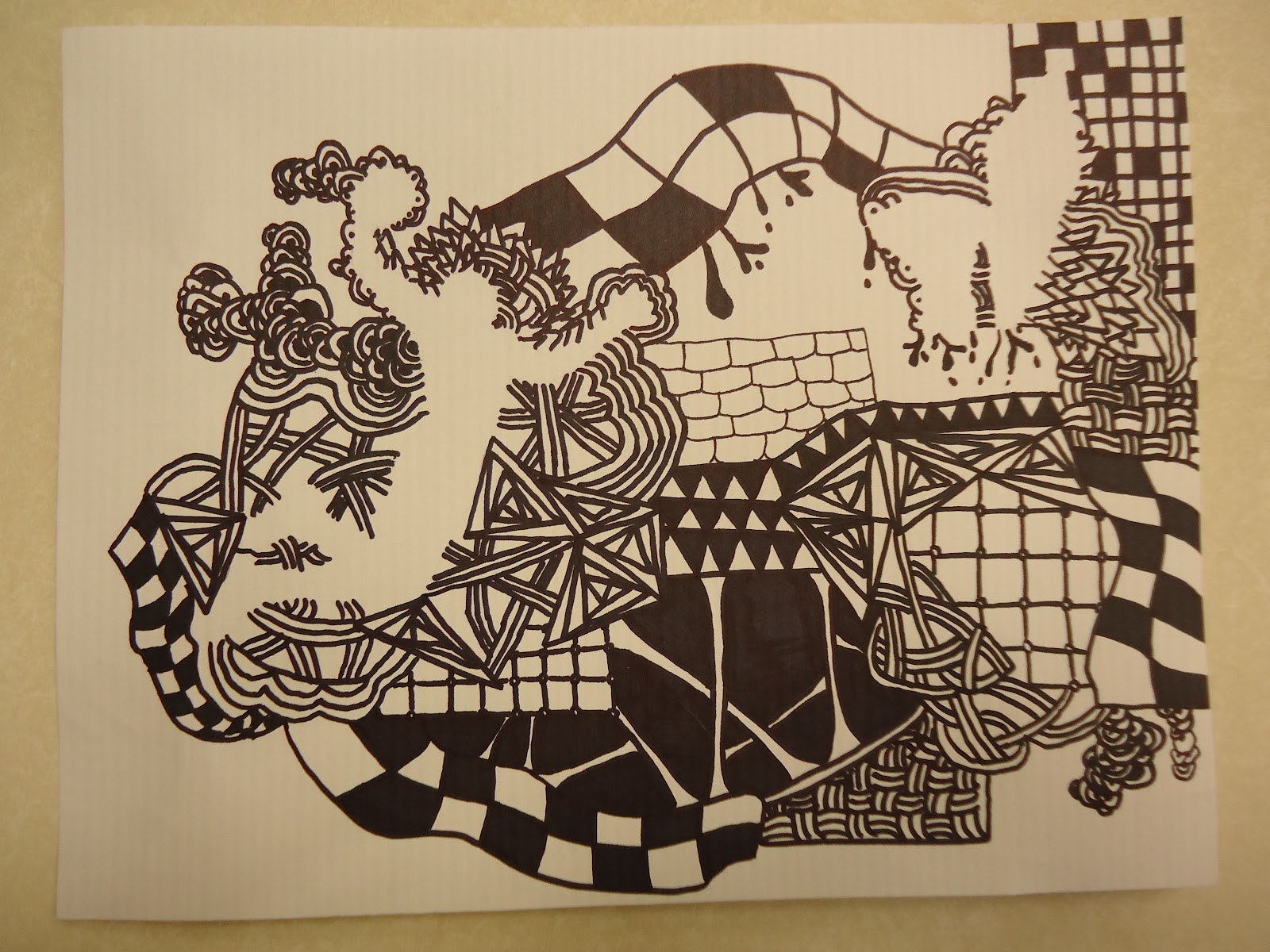 Mini Matisse: Negative Spacetangles