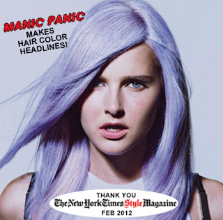 MANIC PANIC NYC: Manic Panic makes headlines in the Sunday New York ...