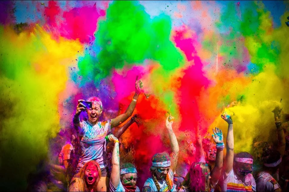 Thanks, Mail Carrier | The Happiest 5k on the Planet: The Color Run ...