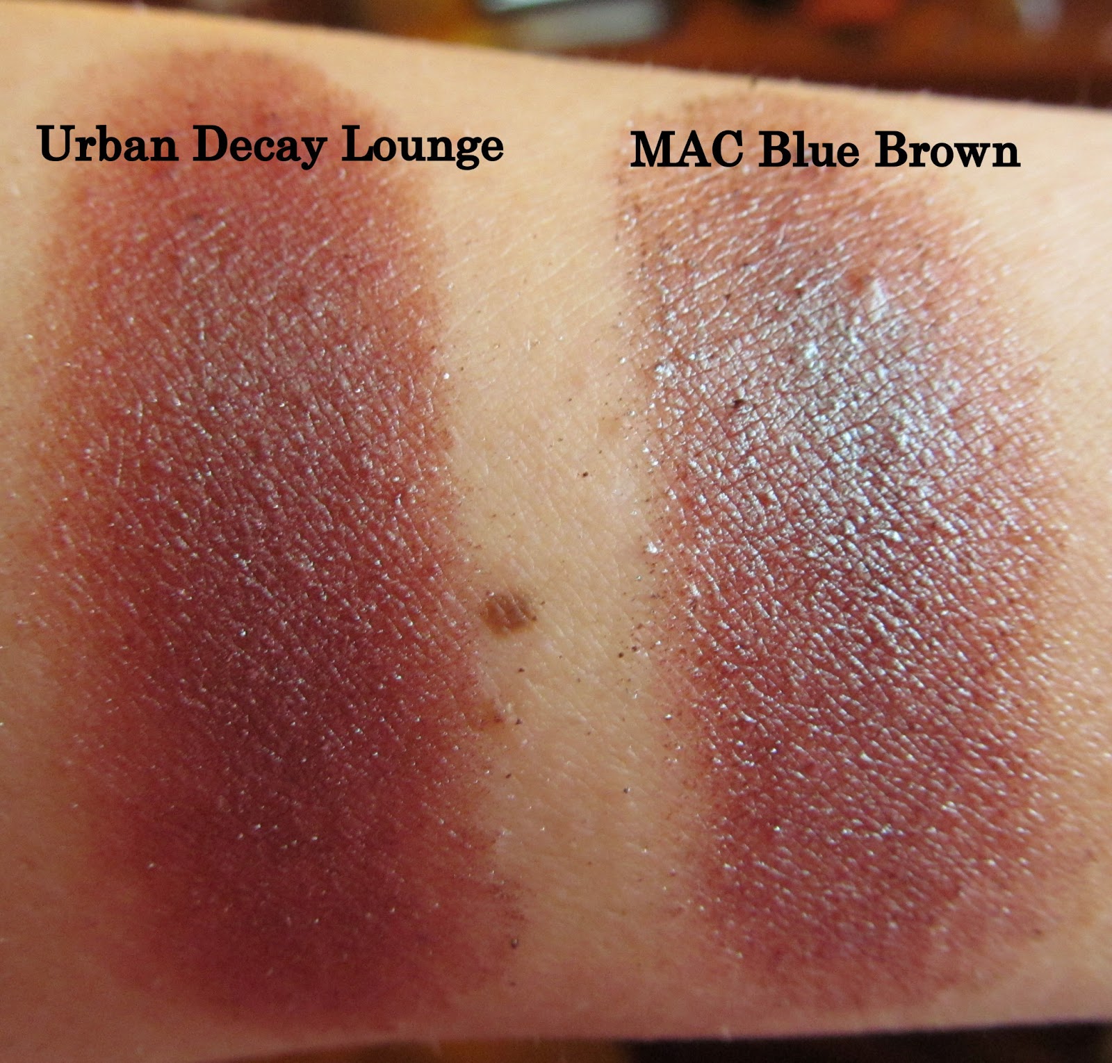 My Beauty Box: MAC Blue-Brown Pigment Review and Swatches