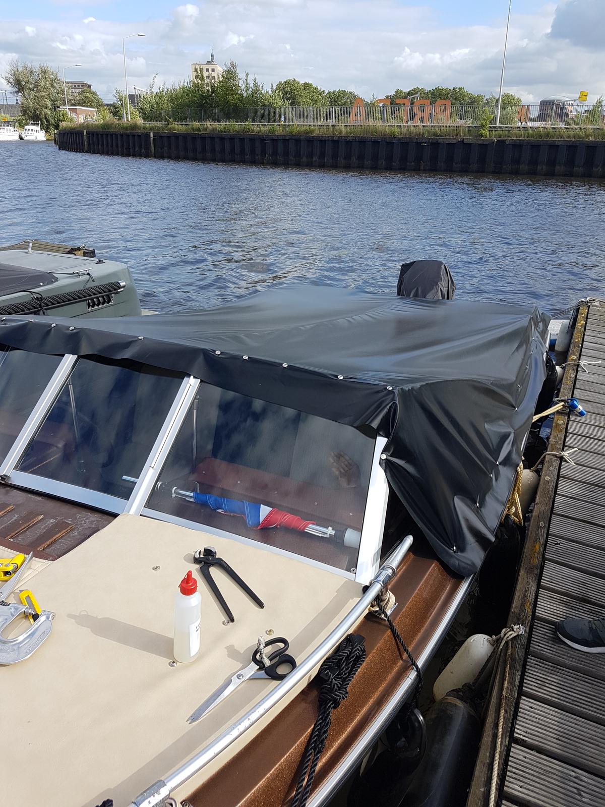 Bootzeilblog: Dekzeilen van Bootzeil staan altijd strak op de boot.