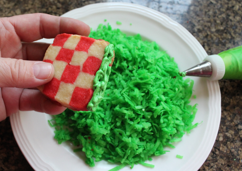 Food Lust People Love: Gingham Picnic Cookies #CreativeCookieExchange