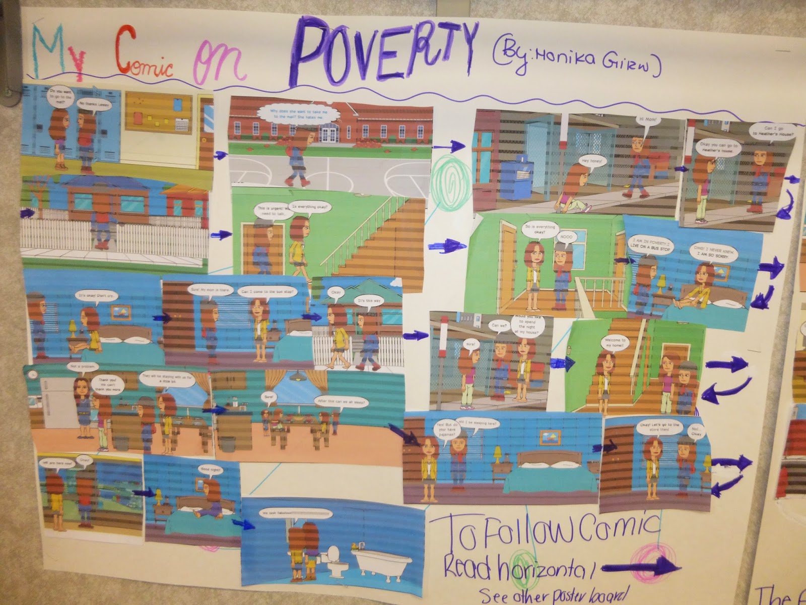 Ms Rashid: Social Studies Comic Strip on Poverty