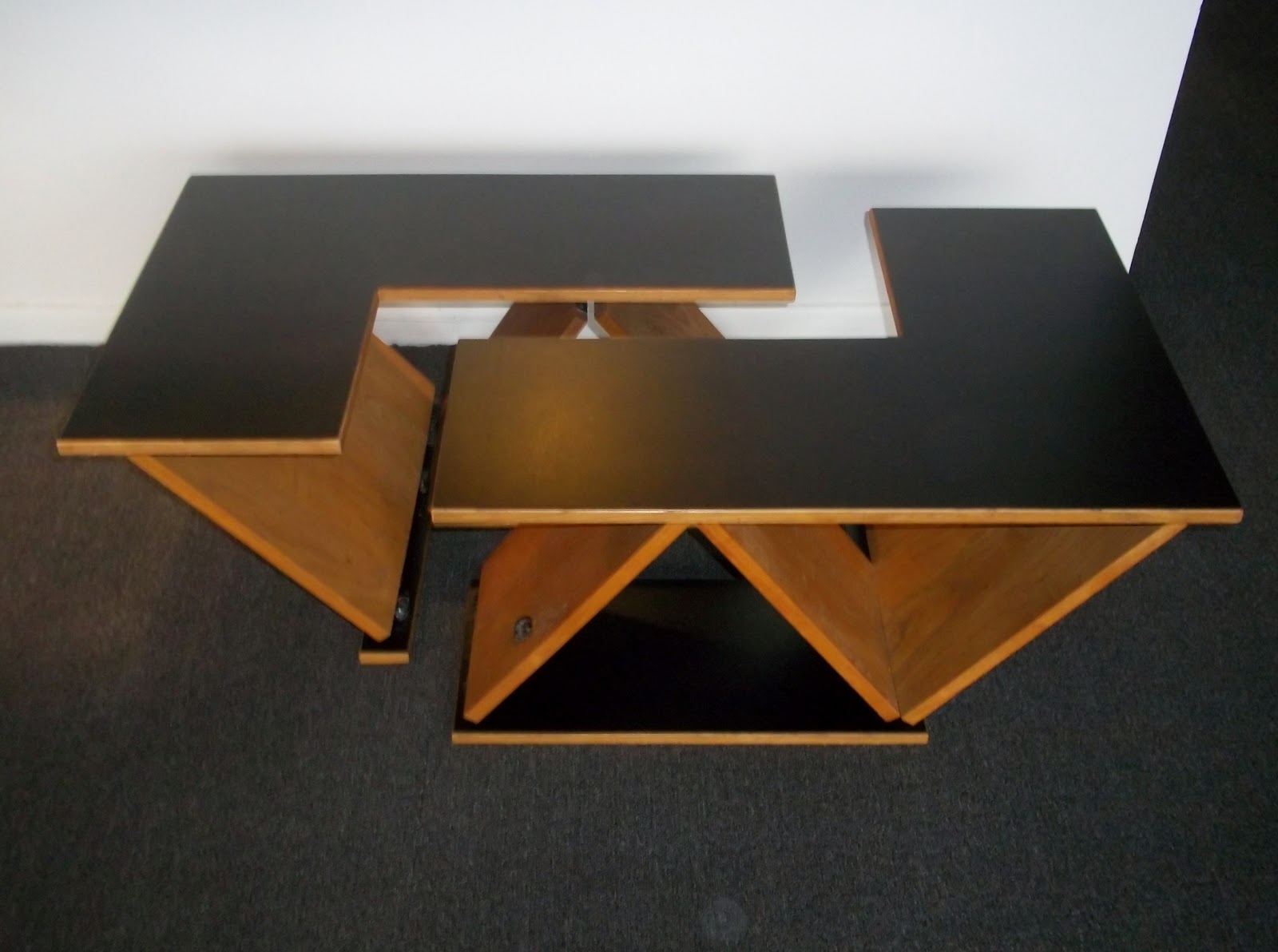 modern20: Later MId Century Modern End Tables / Coffee Table