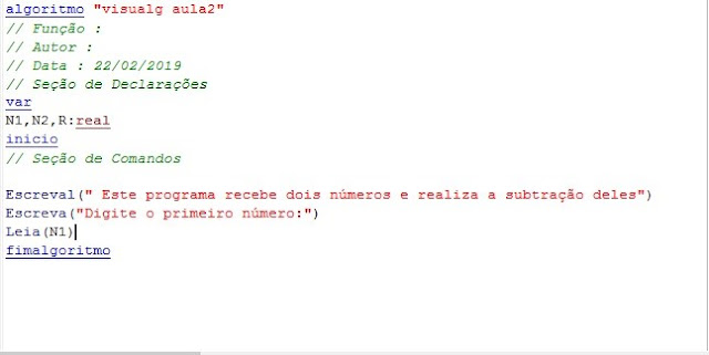 Universe Tutorial | Tutoriais, Downloads e Curiosidades: VISUALG #2 ...