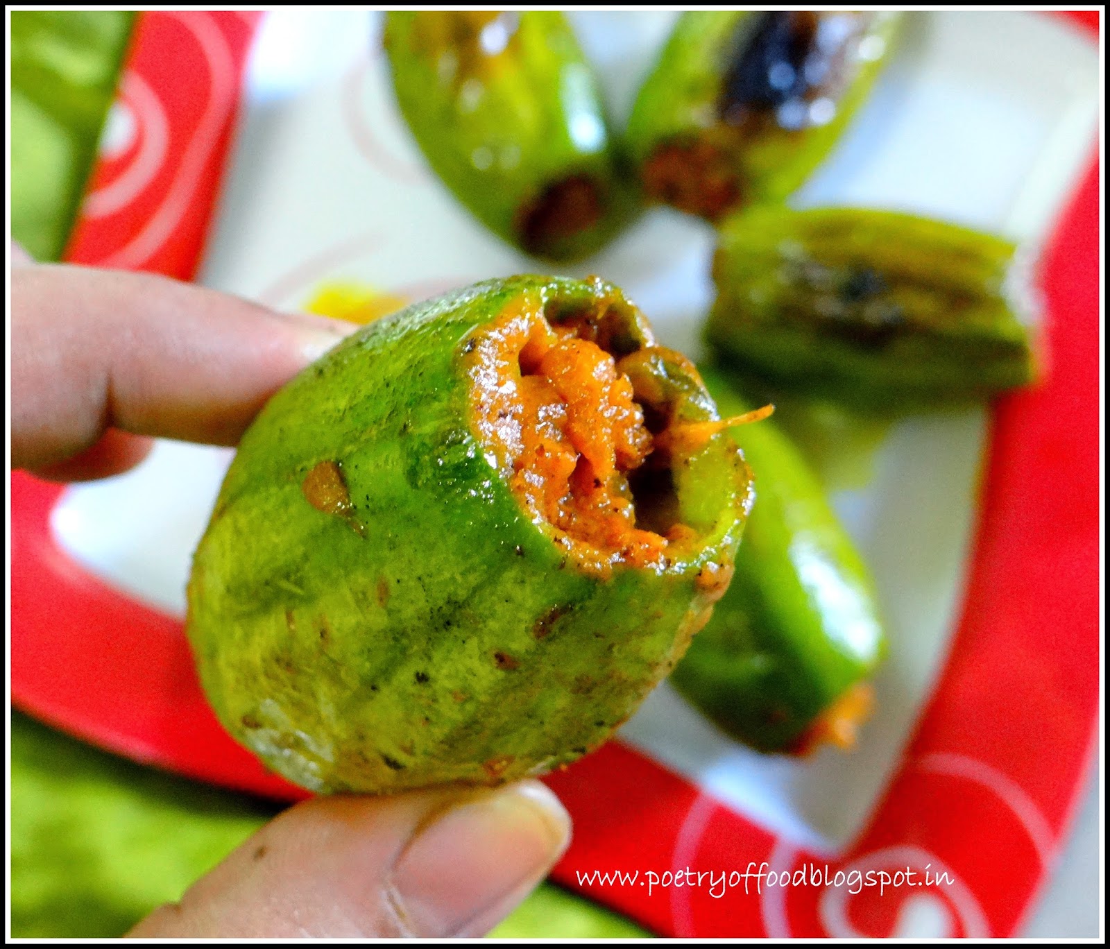 Poetry of Food: Potoler Dorma....!! Potoler Dolma....!! Prawn Stuffed ...